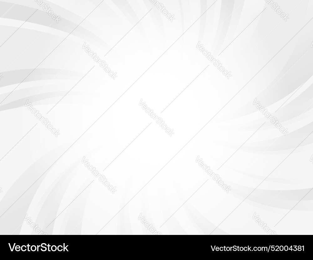 Abstract white background with dynamic curve Vector Image
