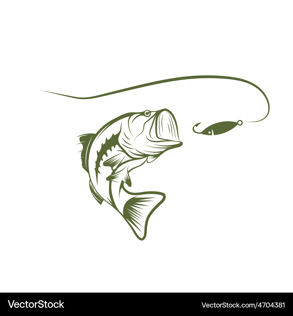 Fishing Lure Template Vector Images (over 1,300)