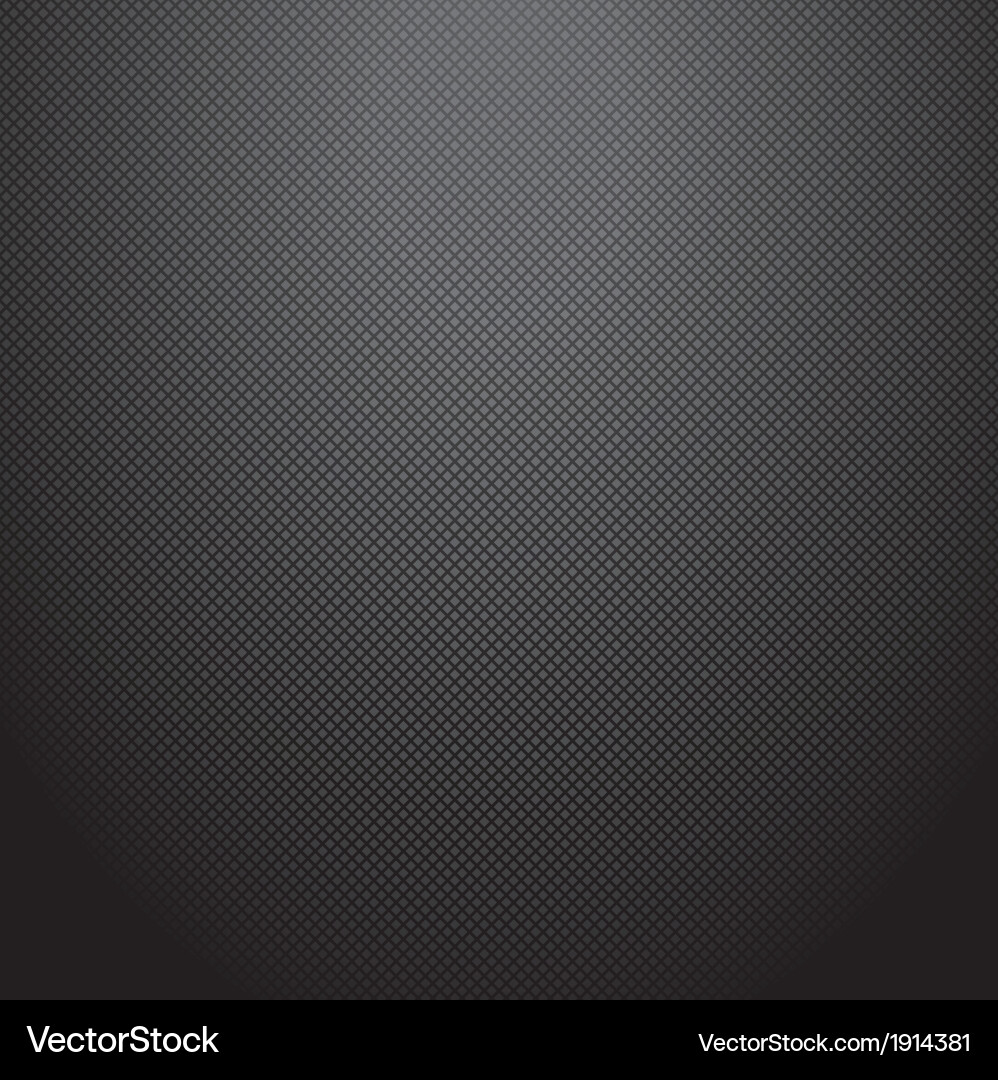 Realistic dark carbon background texture Vector Image