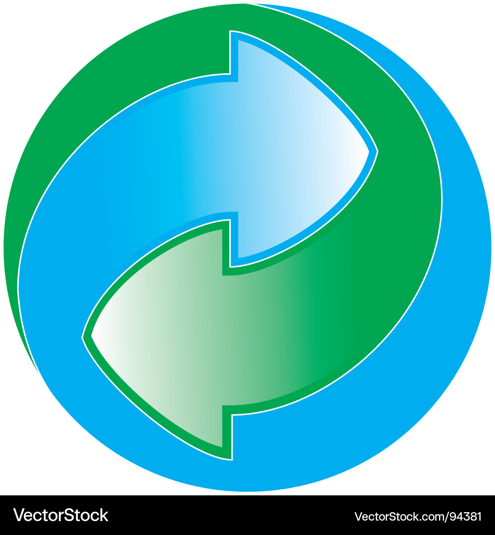 Recycling Symbol Royalty Free Vector Image - VectorStock