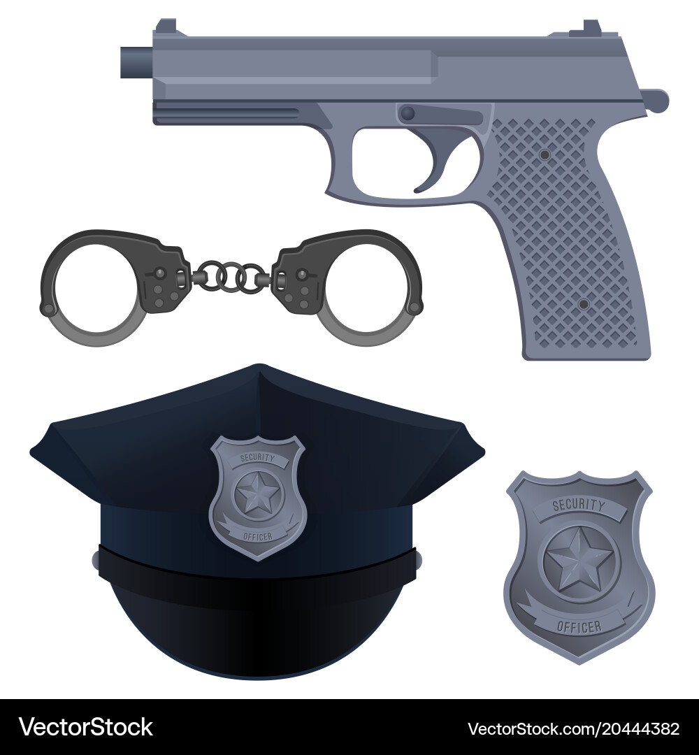 Enforcement agencies conceptual Royalty Free Vector Image