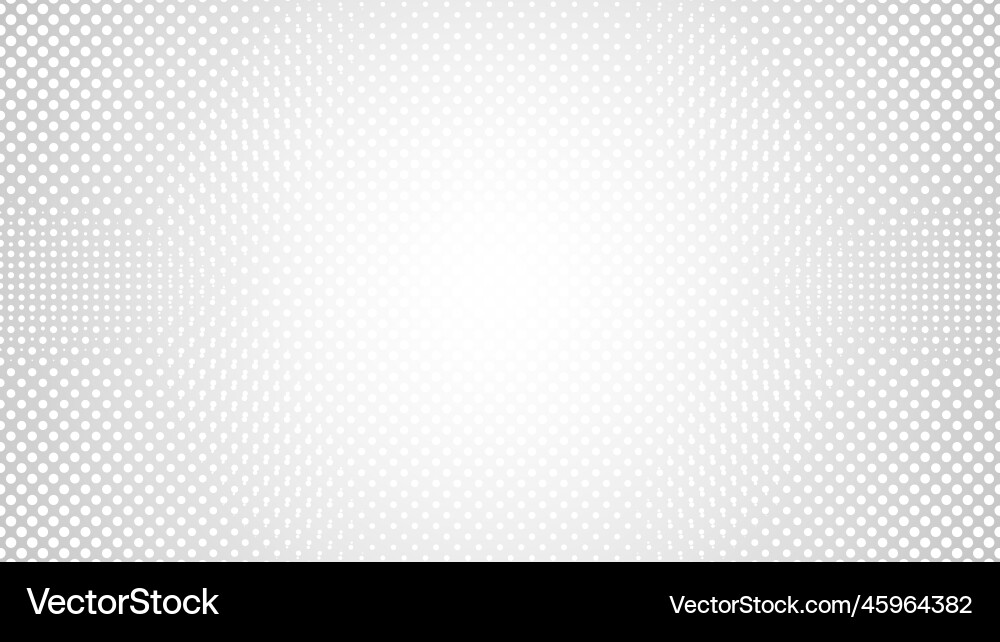 White Halftone Dot Pattern Royalty Free Vector Image
