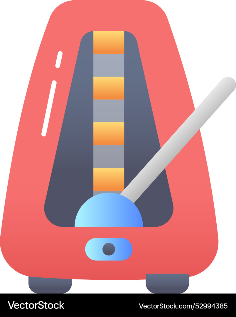 Metronome Royalty Free Vector Image - VectorStock