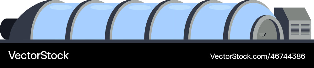 Flat space base Royalty Free Vector Image - VectorStock