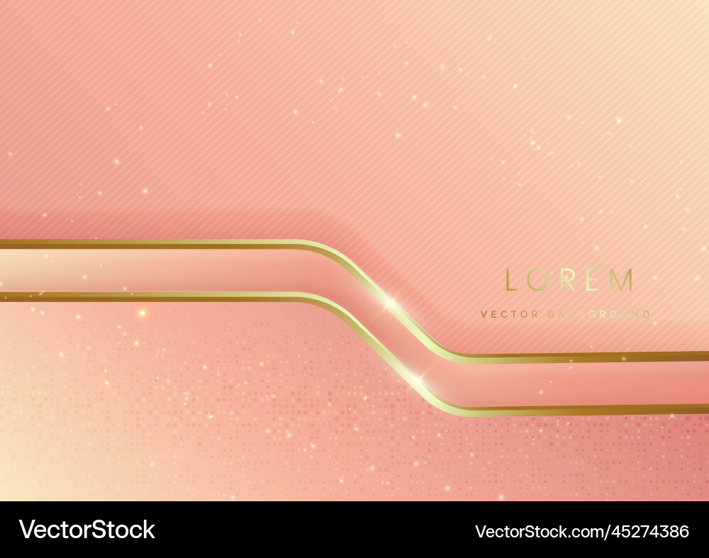 Template soft yellow and pink luxury background Vector Image