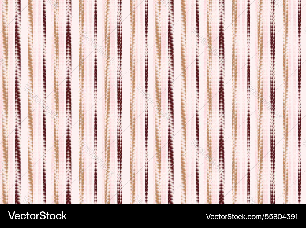 Elegant pastel pink and brown vertical stripes Vector Image