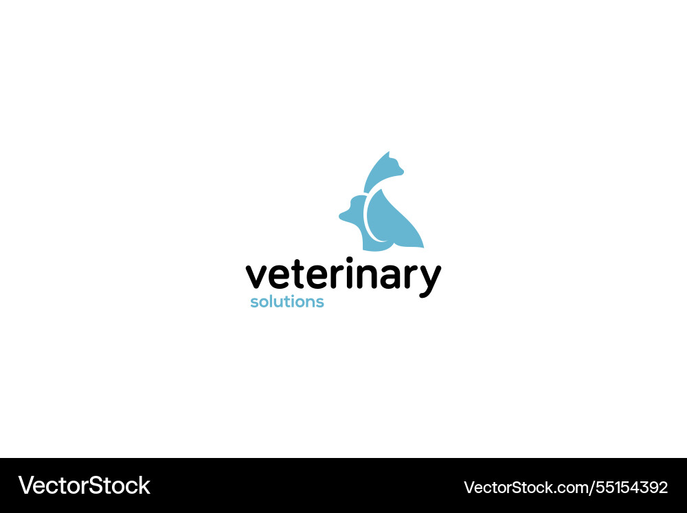 Veterinary solutions Royalty Free Vector Image