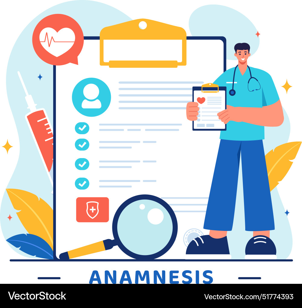 An anamnesis system providing information about Vector Image
