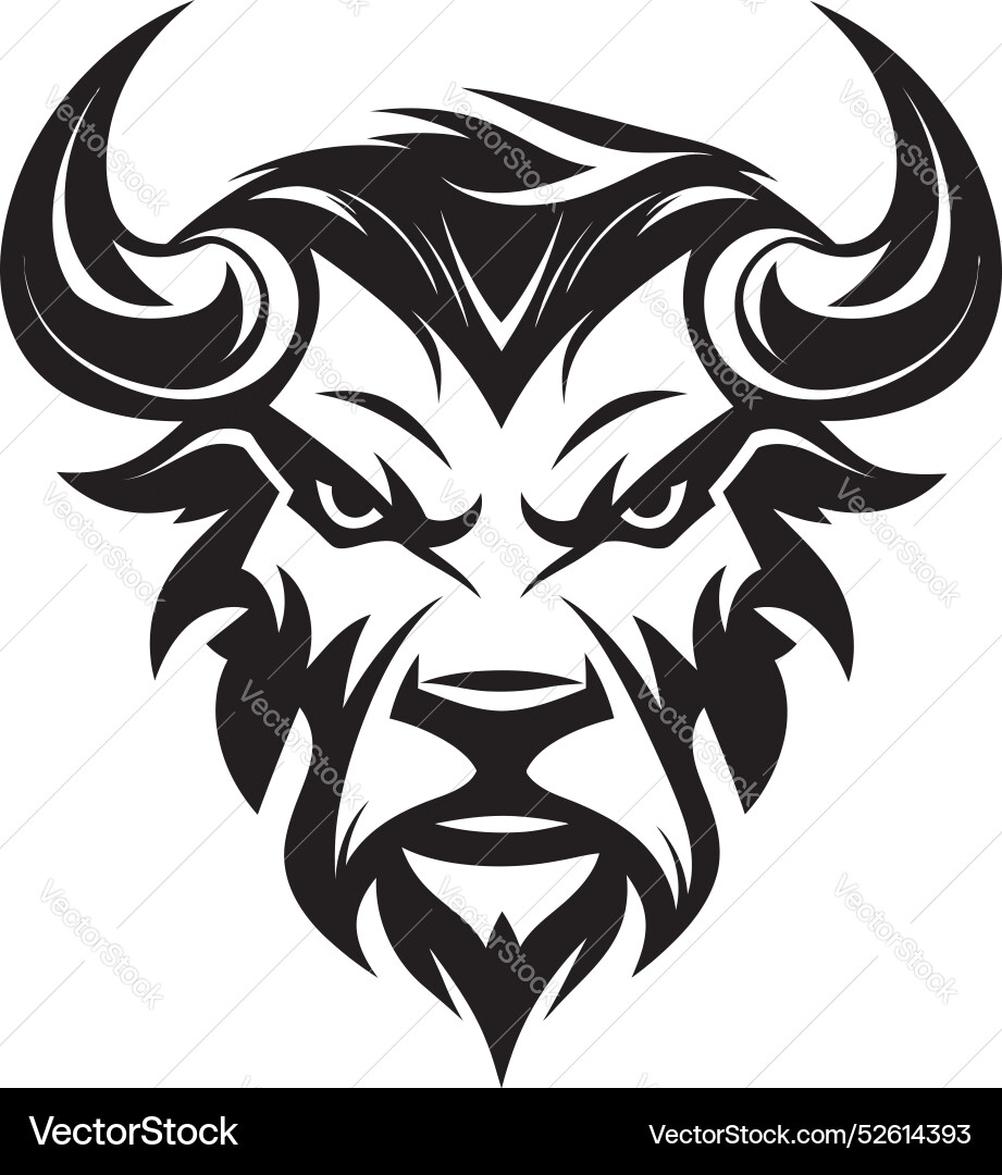 Resilience and resolve a bull mascot Royalty Free Vector Resilience and resolve a bull mascot Royalty Free Vector