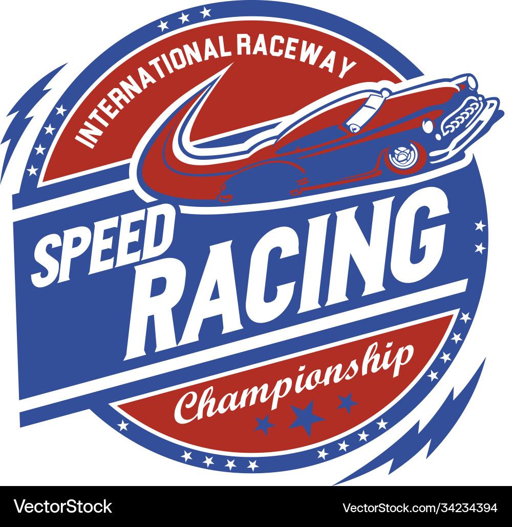 Speed racing Royalty Free Vector Image - VectorStock