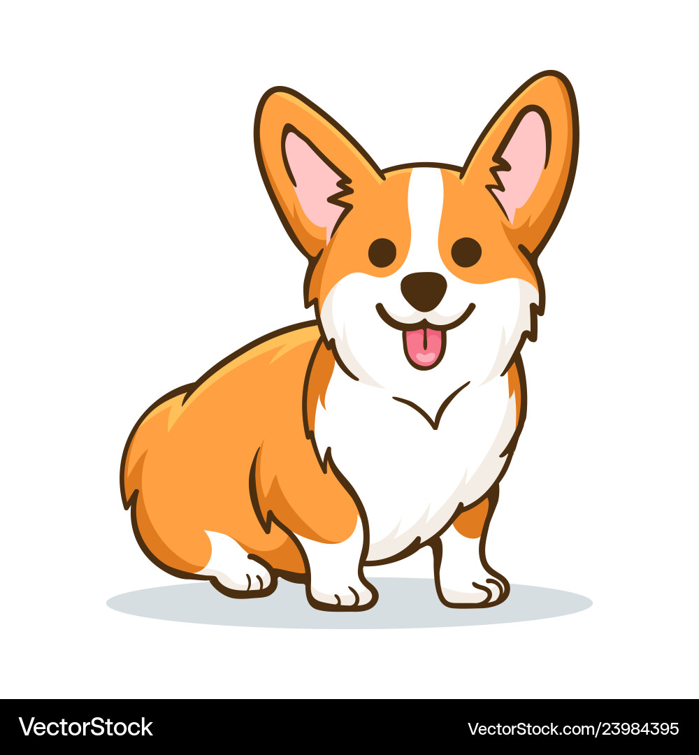 Corgi Cartoon Vector Images (over 4,200)