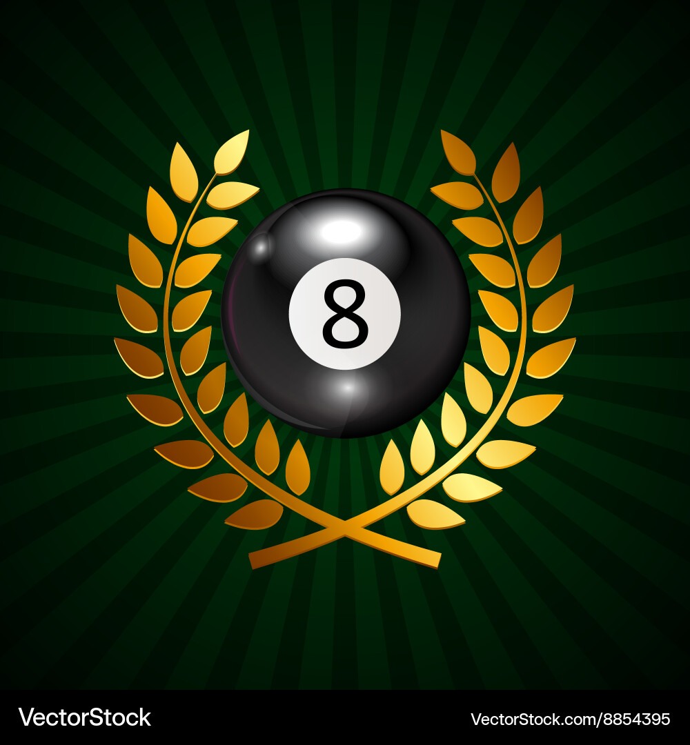 Ivory Billiard Balls Royalty Free Vector Image