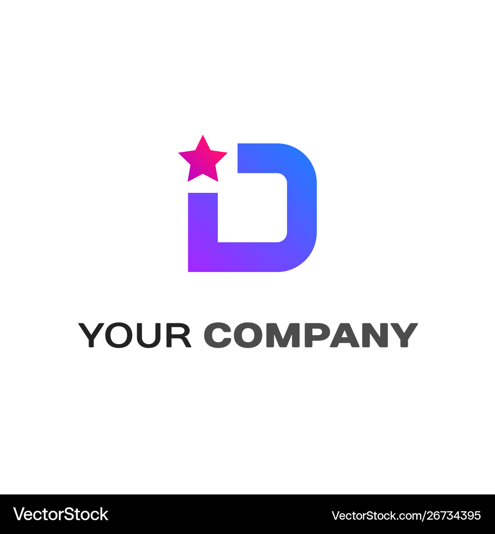 Letter d logo Royalty Free Vector Image - VectorStock