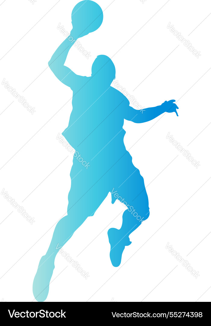 Basketball player Royalty Free Vector Image - VectorStock