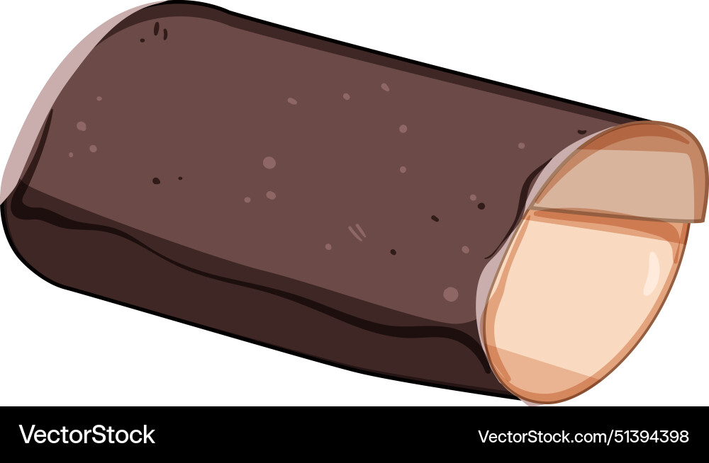 Emery sandpaper cartoon Royalty Free Vector Image