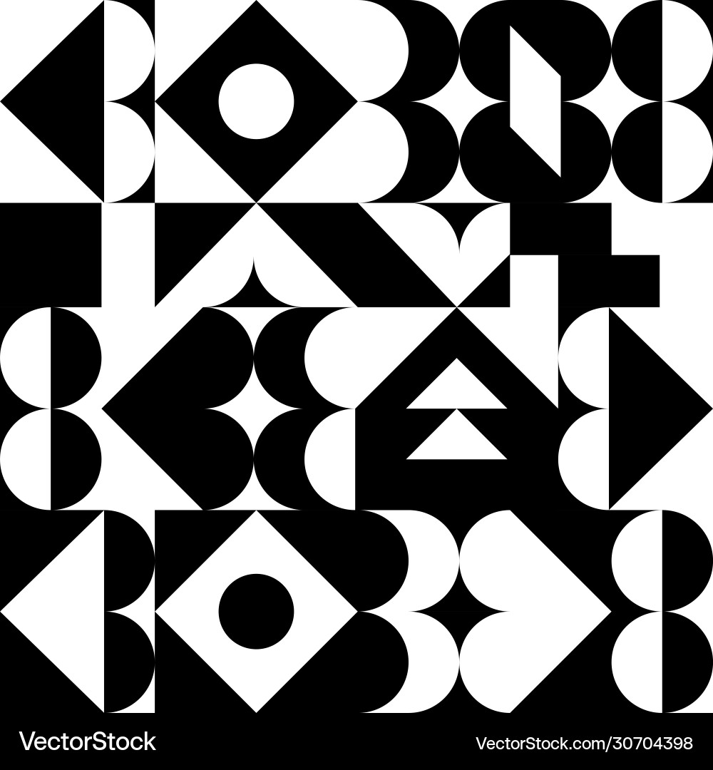 Geometric Abstract Pattern Royalty Free Vector Image