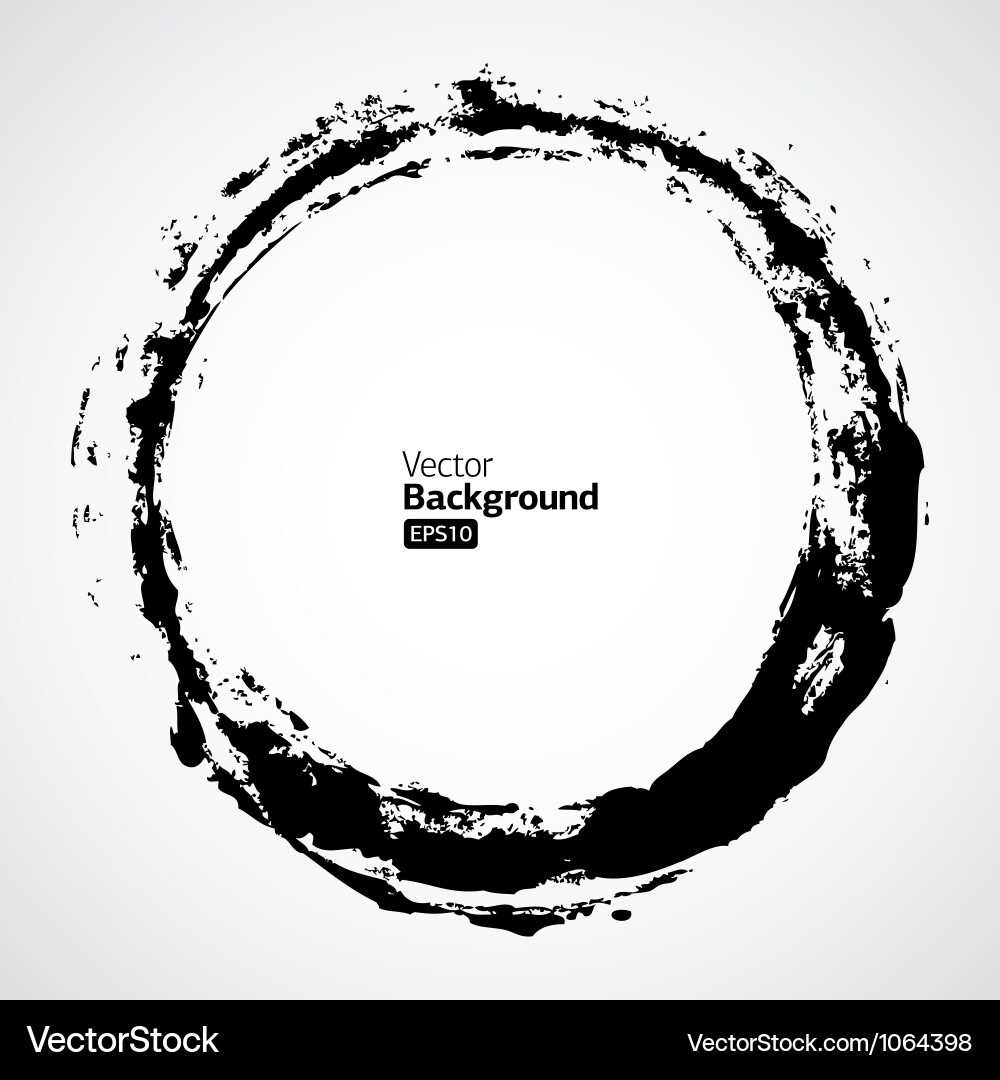 Grunge ink draw background Royalty Free Vector Image