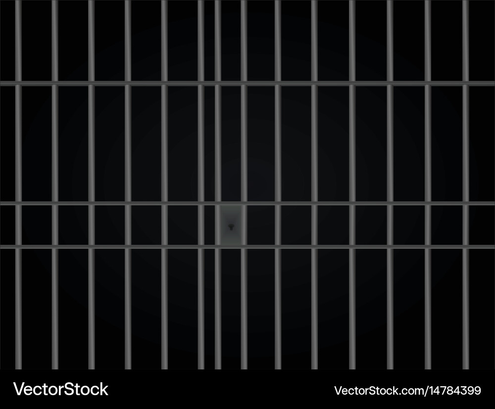 Prison Cell Interior Royalty Free Vector Image