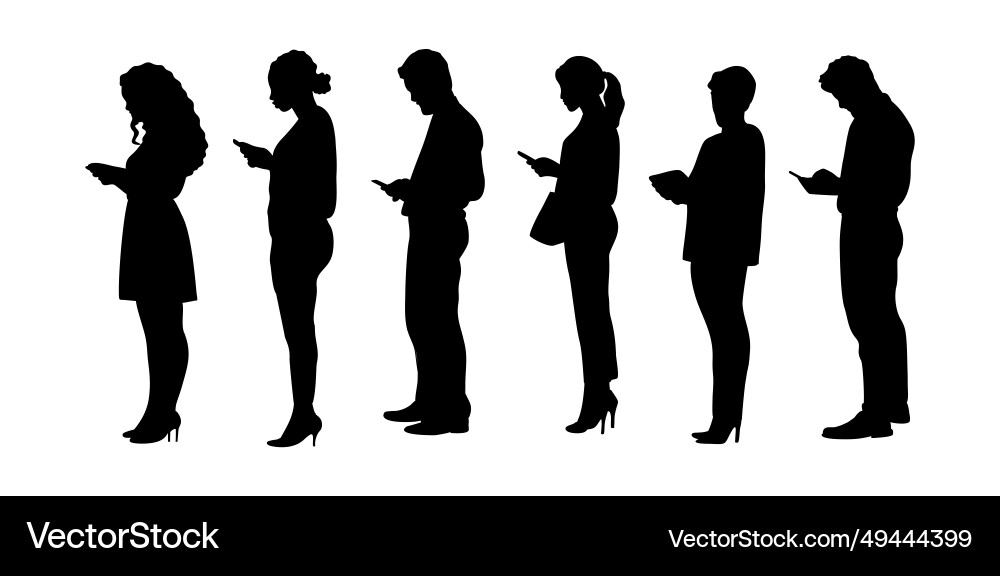 People Standing In Line Standing In Line Cartoons And Comics Funny