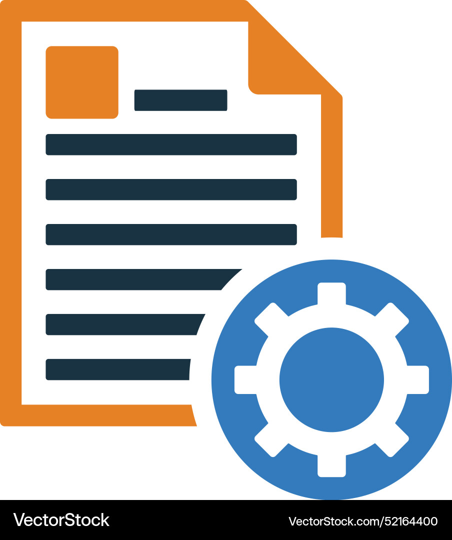 Article marketing icon Royalty Free Vector Image