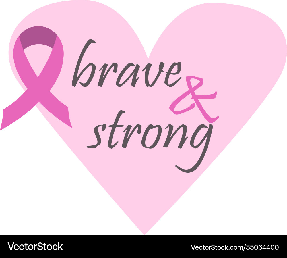 Brave strong on white background Royalty Free Vector Image