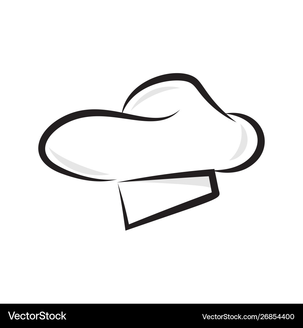 Chef hat Royalty Free Vector Image - VectorStock