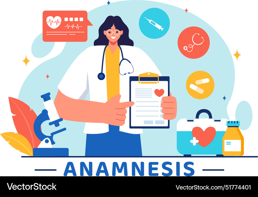 An anamnesis system providing information about Vector Image
