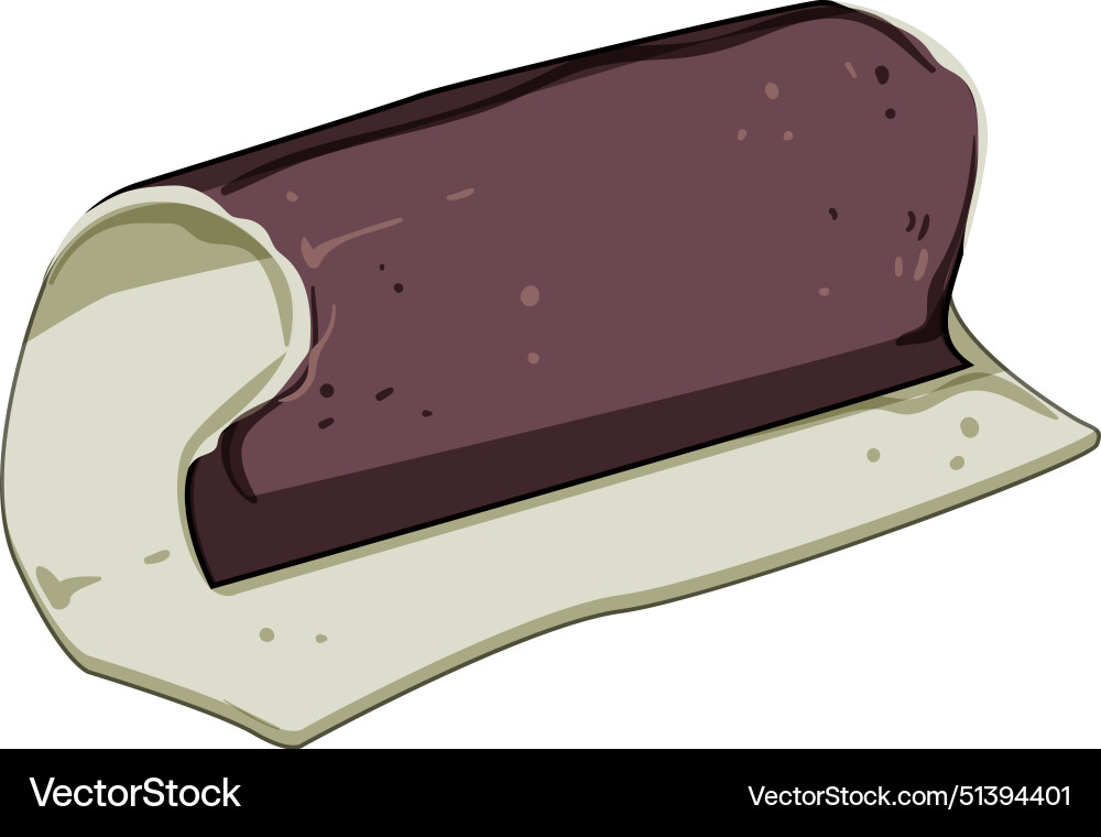 Surface sandpaper cartoon Royalty Free Vector Image
