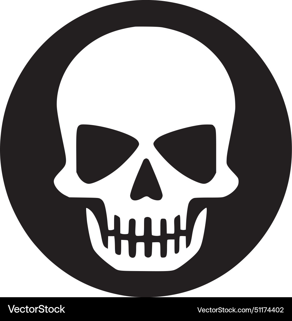 Death - high quality logo ideal for t-shirt Vector Image