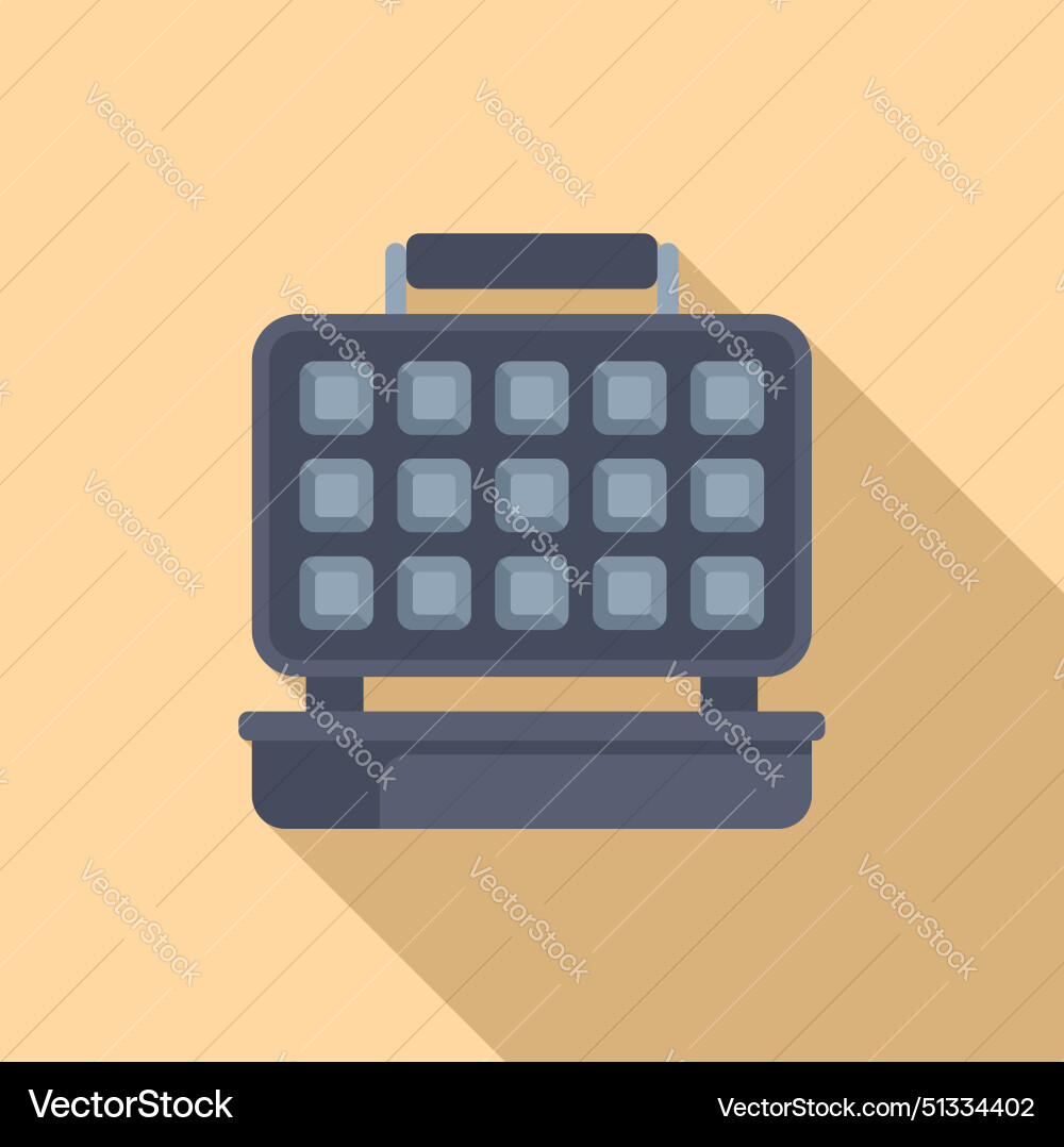 Flat design icon of solar panel Royalty Free Vector Image