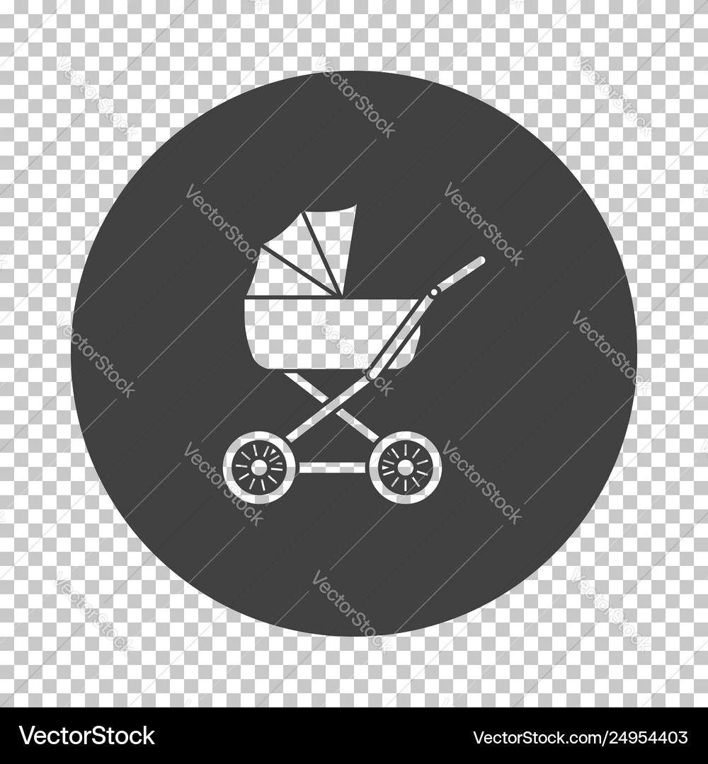Pram icon Royalty Free Vector Image - VectorStock