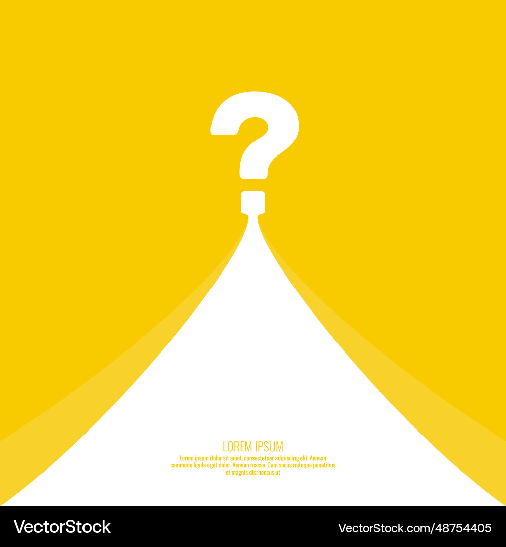 Fragezeichen-Symbol Lizenzfreies Vektorbild - VectorStock