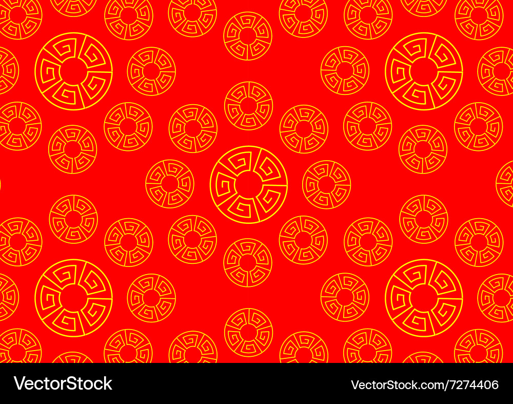 Chinese seamless pattern Royalty Free Vector Image