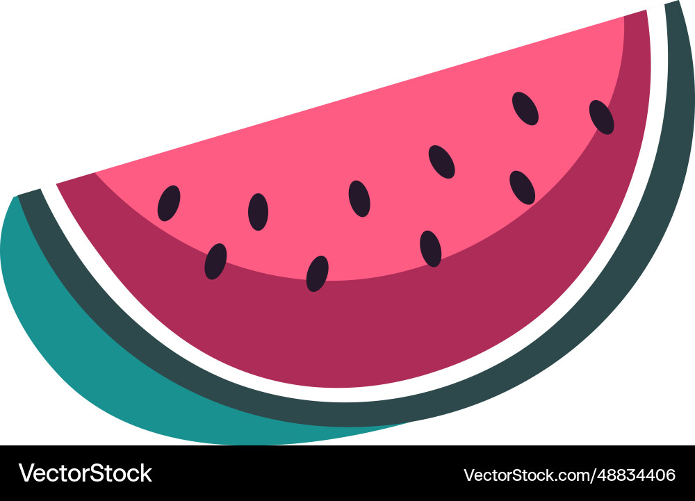 Watermelon exotic refreshing summer berry Vector Image