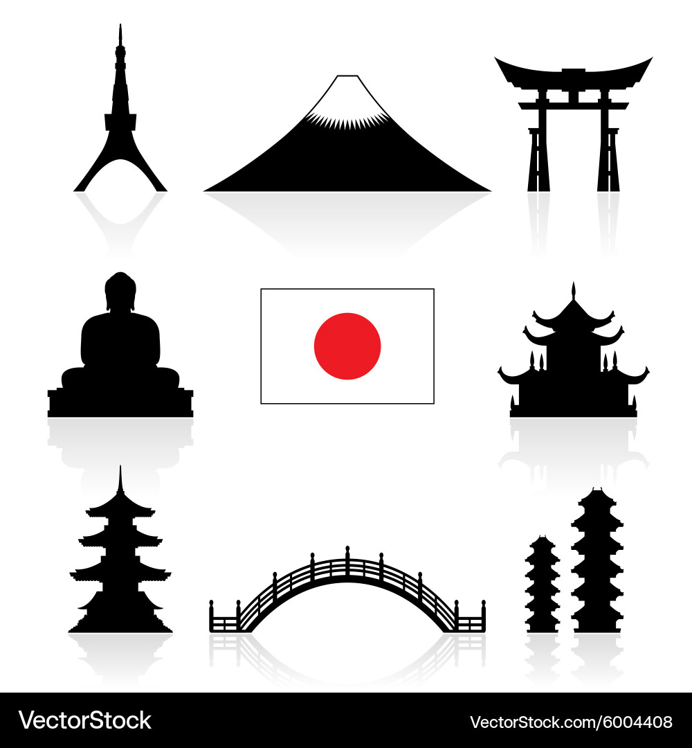 Japan icon Royalty Free Vector Image - VectorStock