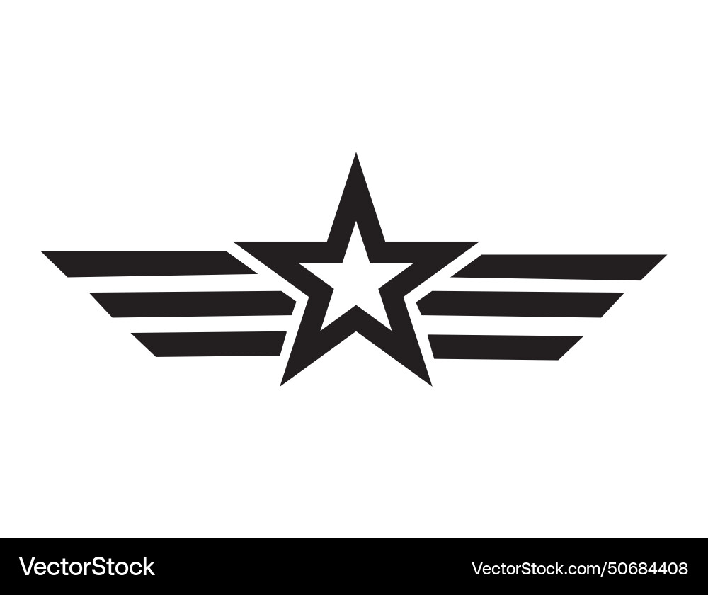 Army Star Logo Vector