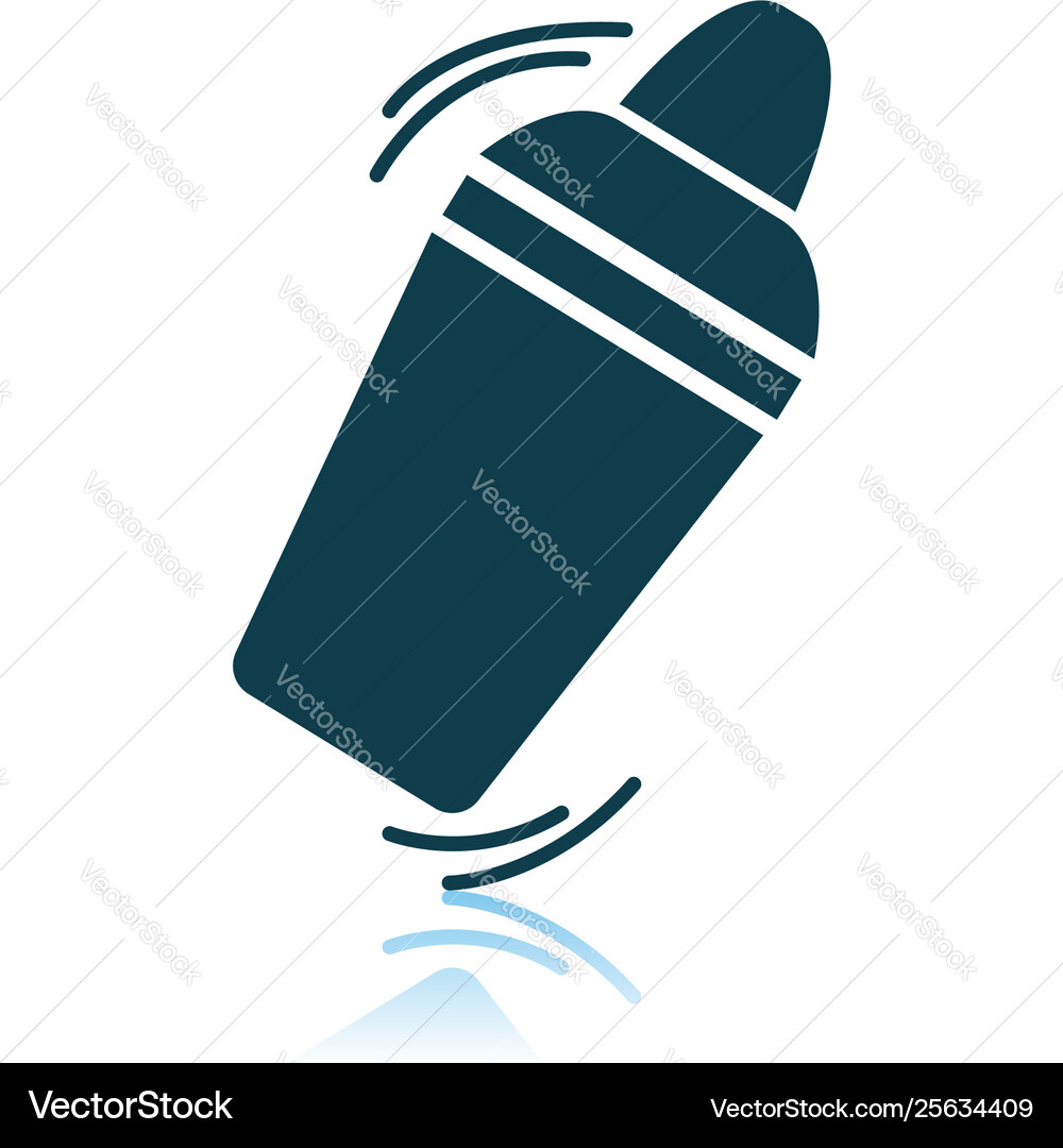 Bar shaker icon Royalty Free Vector Image - VectorStock