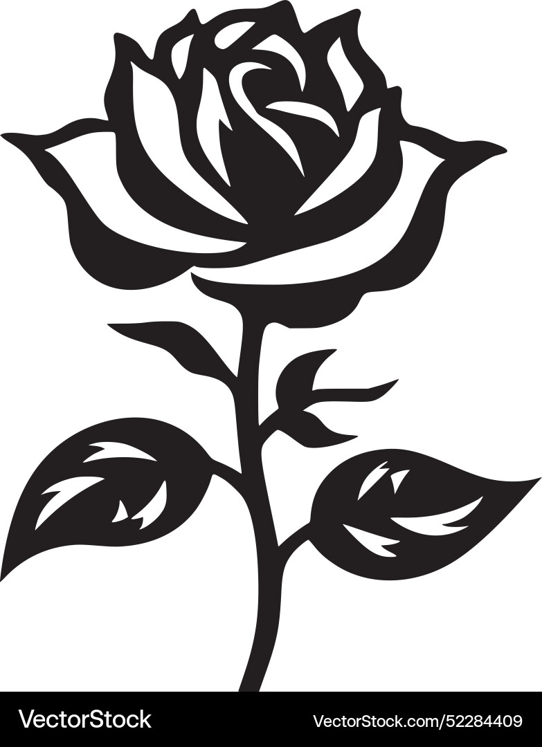 Flower - high quality logo ideal for t-shirt Vector Image