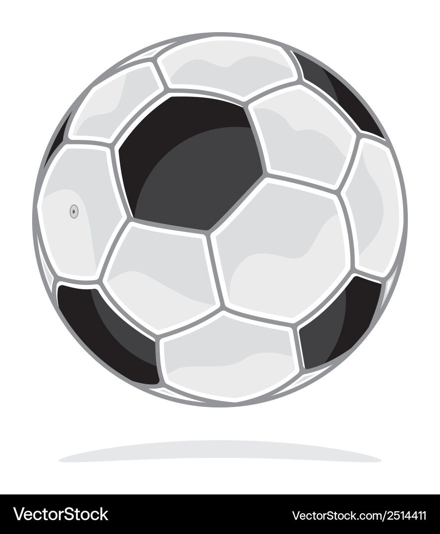 Fudbalska lopta Royalty Free Vector Image - VectorStock