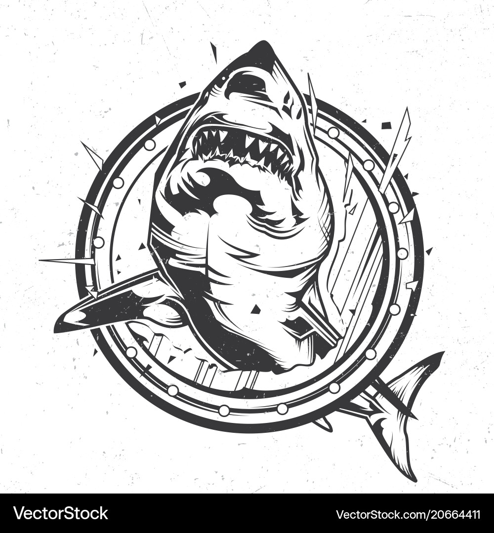 Isolated emblem Royalty Free Vector Image - VectorStock