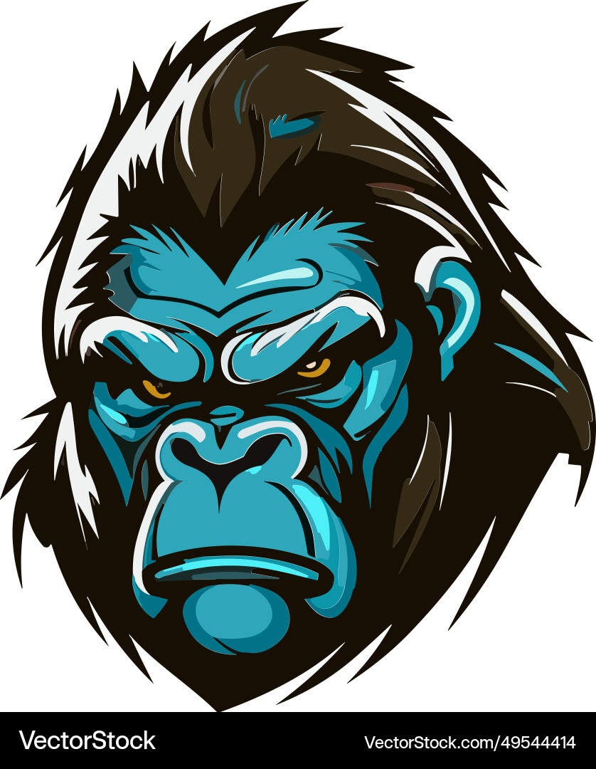 Gorilla Royalty Free Vector Image - VectorStock