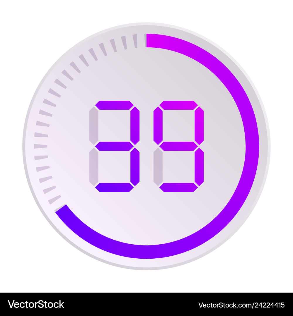Clock and watch Royalty Free Vector Image - VectorStock