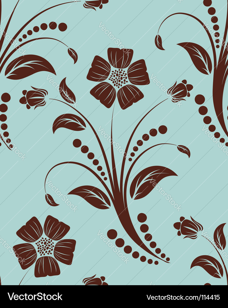 Floral background Royalty Free Vector Image - VectorStock