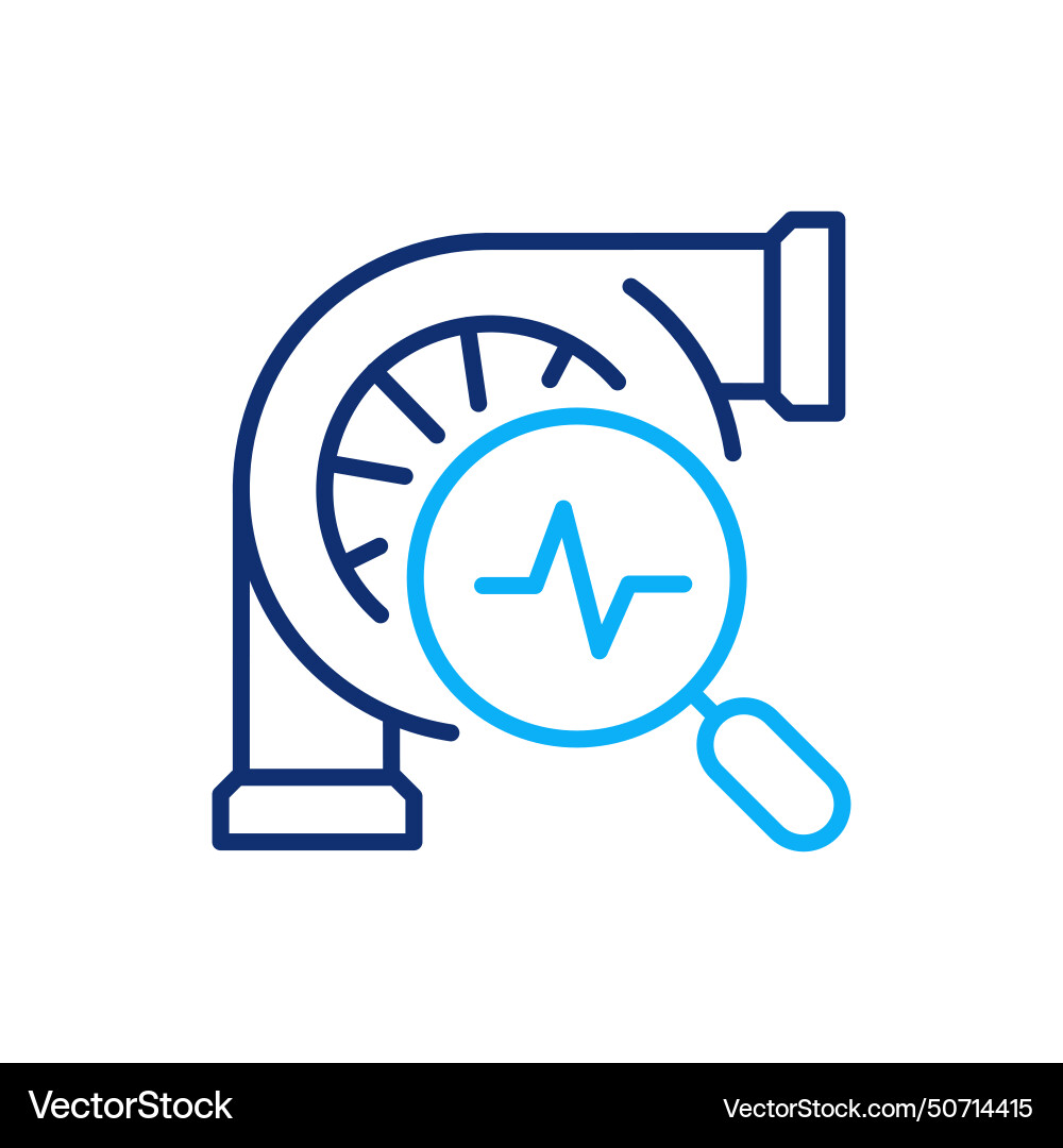 Fuel pump diagnostics icon Royalty Free Vector Image