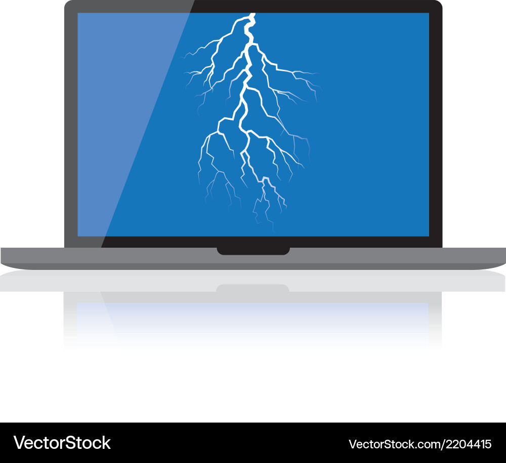 Laptop Royalty Free Vector Image - VectorStock