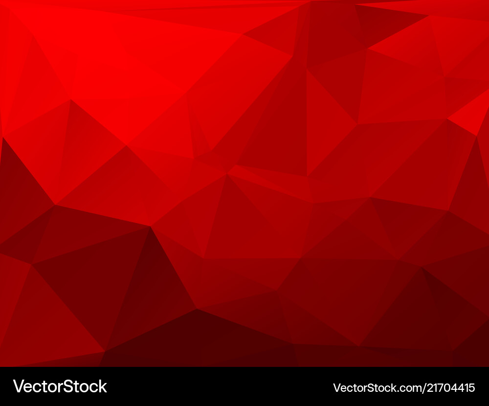 Red Geometric Pattern Background Royalty Free Vector Image