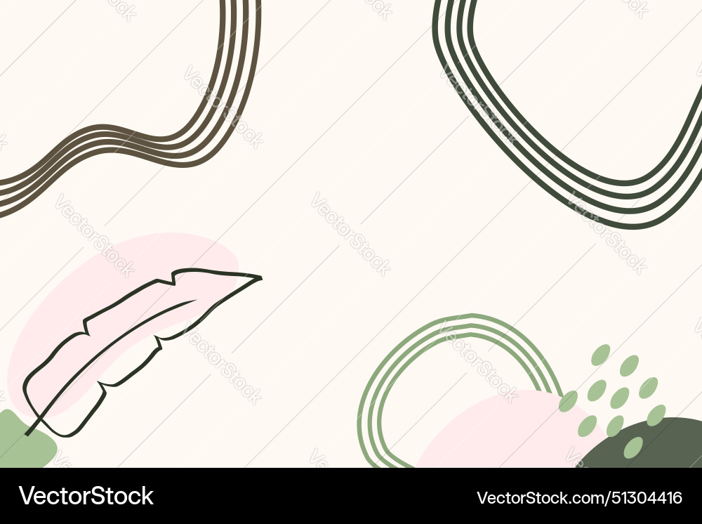 Seamless pattern aesthetic background with shapes Vector Image