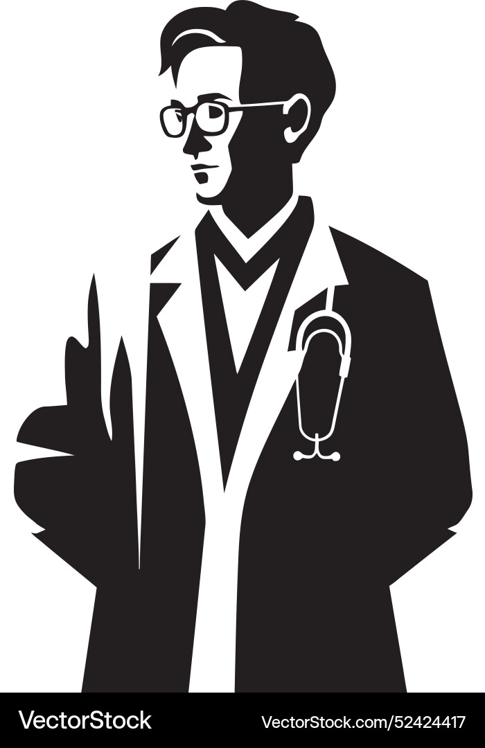 Doctorly fusion exploring artistic Royalty Free Vector Image