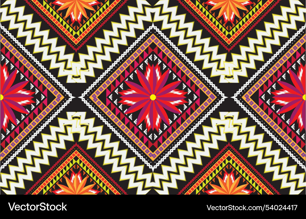 Peruvian american indian pattern tribal ethnic Vector Image