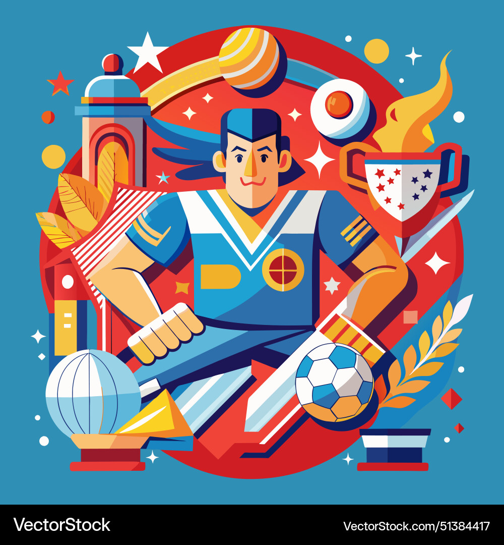 Sports emblem Royalty Free Vector Image - VectorStock